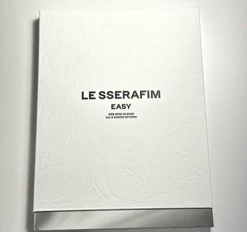 Альбом Le Sserafim - Easy без карты