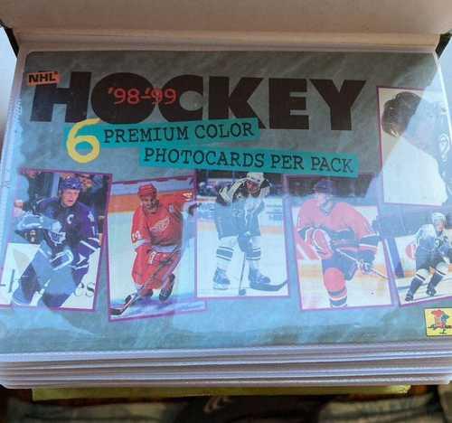 NHL hockey 98-99 premium color photocards (panini)