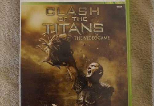 Диск Xbox 360 Clash of the Titans the Videogame