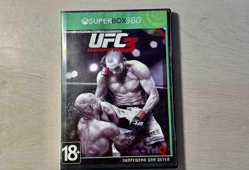 Игра UFC 3 xbox 360