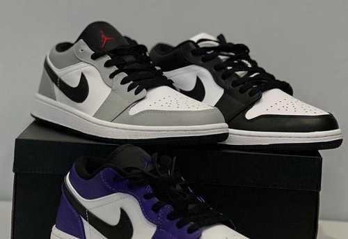 Кожаные кроссовки Nike Air Jordan 1 Low 3 цвета