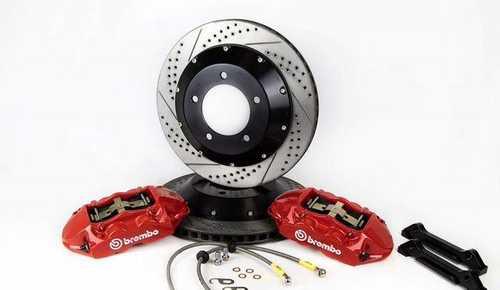 Тюнинг тормозов Chevrolet Impala Brembo GT4 задних