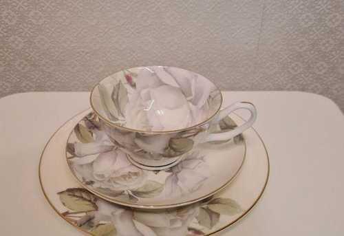 Чайный набор Белые розы Bristol