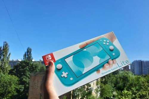 Nintendo switch lite с играми