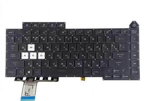 Клавиатура для Asus G513QE с подсветкой p/n: 90NR