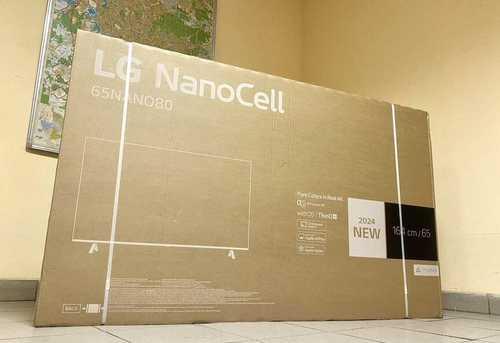 Новинка LG nanocell 65 4K Ростест 2024