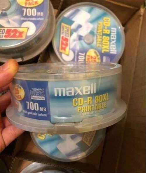 Болванки CD-R maxxel