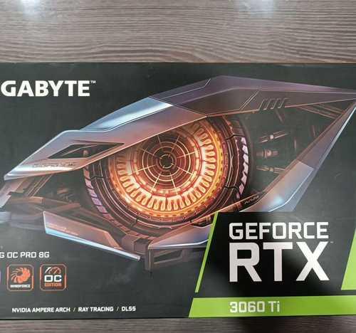 Gigabyte RTX 3060 Ti Gaming OC PRO 8Gb гарантия ск