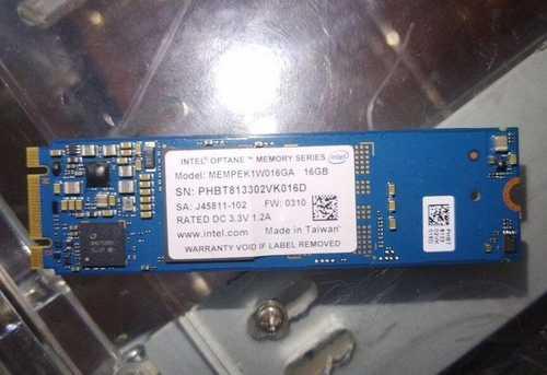 SSD Intel m2 16Gb