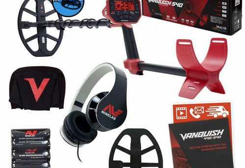 Металлодетектор minelab vanquish 540 pro pack