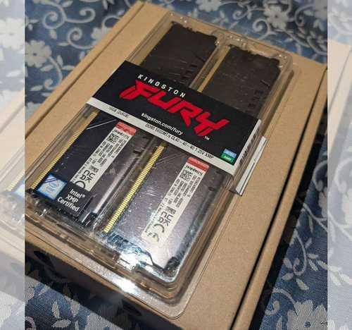 Оперативная память ddr5 16gb 5600 Kingston Fury