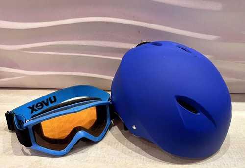 Горнолыжный шлем S Termit + очки uvex
