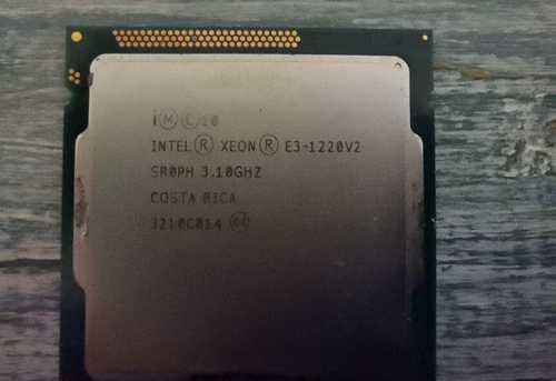 Xeon e3 1220 4 ядра (аналог I5-2400)