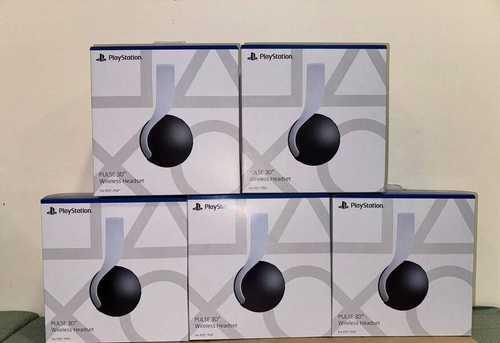 Наушники Sony Pulse 3D Белый для PS5 (лот 5шт)