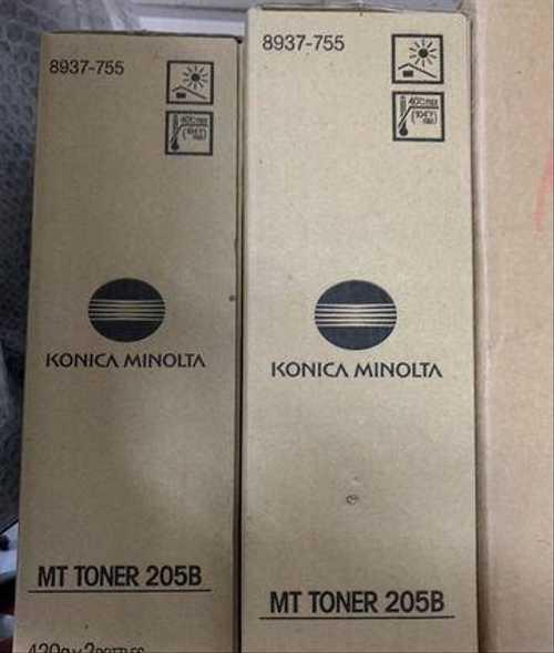 Konica Minolta MT toner 205B 420gX2Bottles 8937-75
