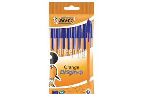 Ручки шариковые Bic Orange Fine 8шт 919228