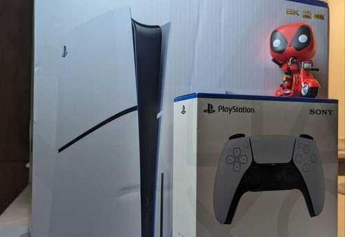 Sony PlayStation 5 Slim + доп. геймпад