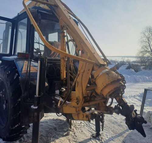 Буровая установка на мтз 82