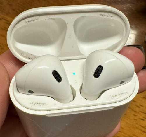 Беспроводные наушники apple airpods 2