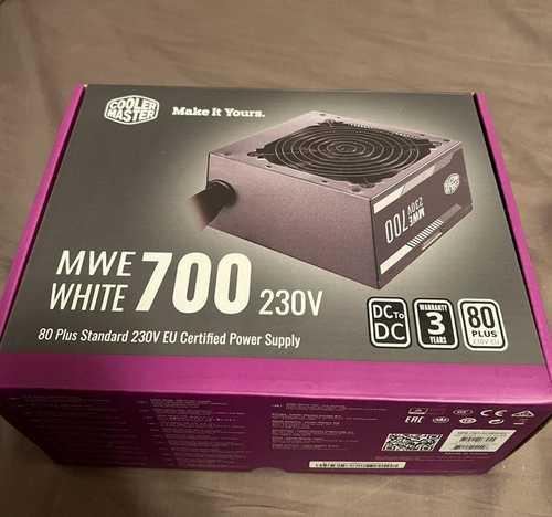 Cooler Master MWE 700 white