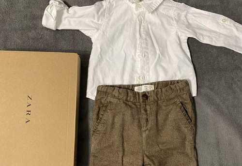 Рубашка и брюки для мальчика 68