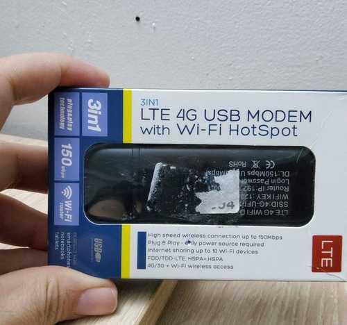 Роутер Модем ProlexTech 3G 4G LTE usb   WI-FI роут