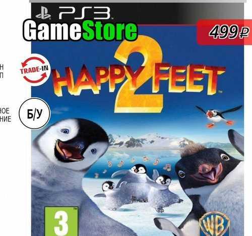 Happy Feet 2 Английская версия PS3 б/у