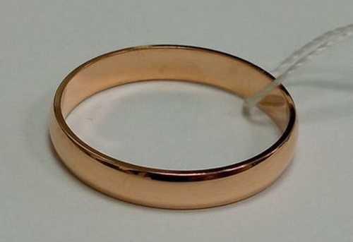 Золотое обручальное кольцо 19р(9230)