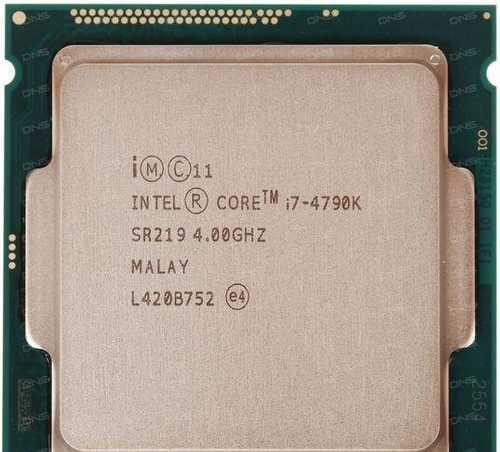 Процессор intel core i7 4790k Сокет 1150