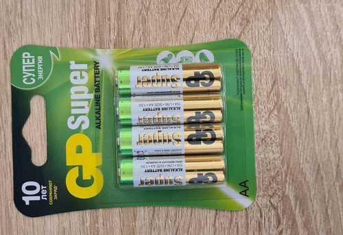 Батарейки GP Batteries Super алкалиновые AA и AAA