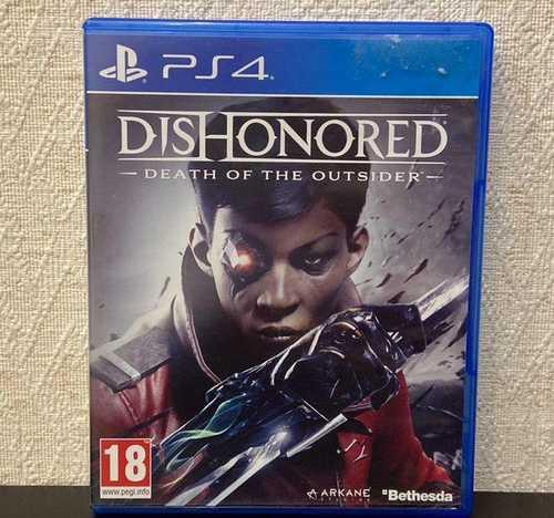 Dishonored Death of the Outsider PS4 PS5