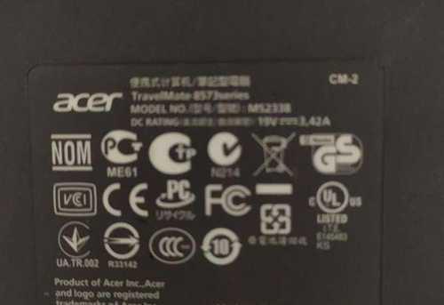 Acer TravelMate 8573 запчасти