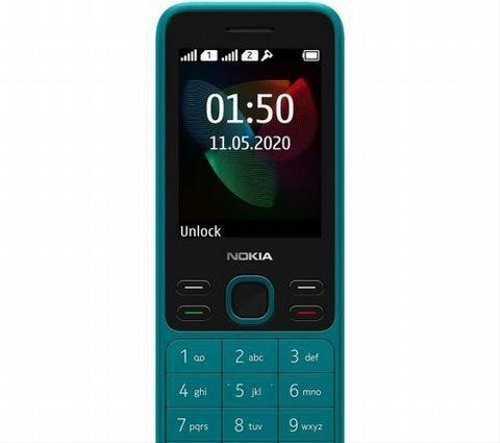 Nokia 150 Dual Sim (2020) Cyan (голубой)