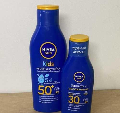 Spf крем/лосьон nivea