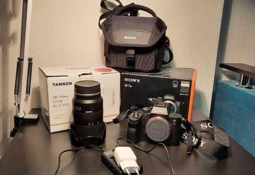 Камера Sony A7 III (пробег 3072) + Объектив Tamron
