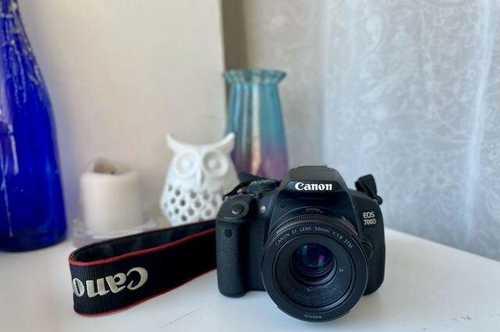Фотоаппарат Canon 700D + 2 объектива + сумка