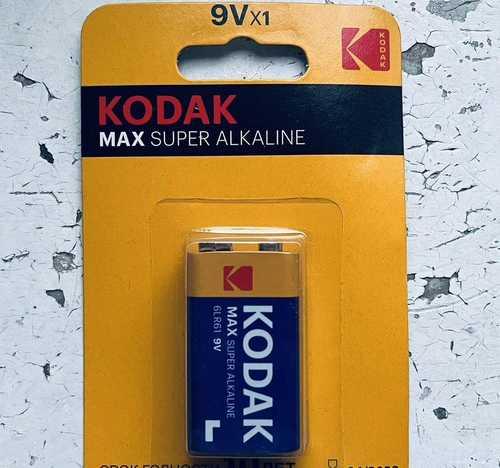 Батарейка Крона Kodak MAX Super Alkaline