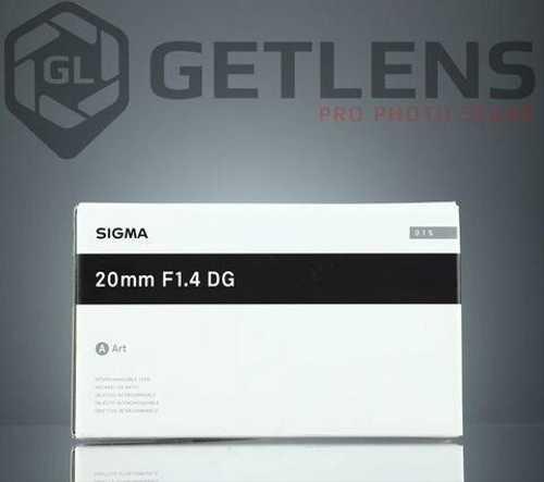 Sigma AF 20mm f/1.4 DG HSM ART sony E (Новый)