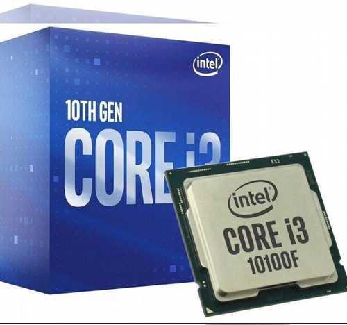 Процессор intel core i3 10100f