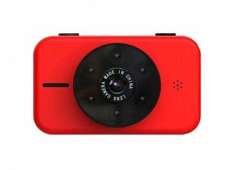 Детский фотоаппарат HRS X17 с селфи камерой, красн
