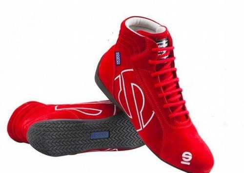 Ботинки для картинга красные sparco S-style