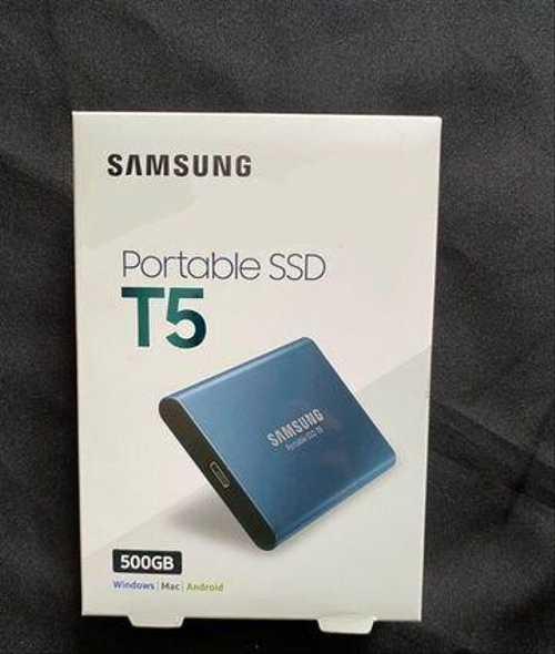 Внешний SSD Samsung T5 500gb