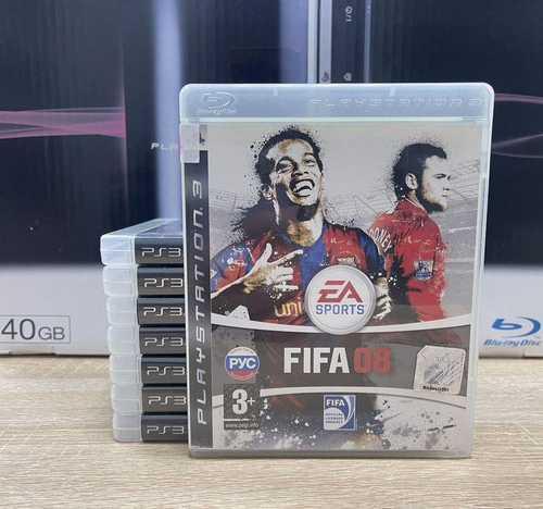 FIFA 08 русская версия PS3