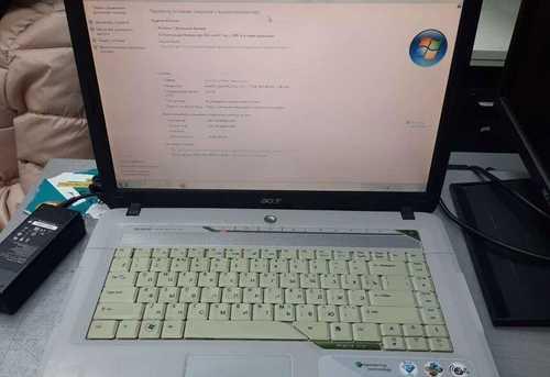 Б/У Ноутбук Acer Aspire 5720g (T7100, 2/160gb)
