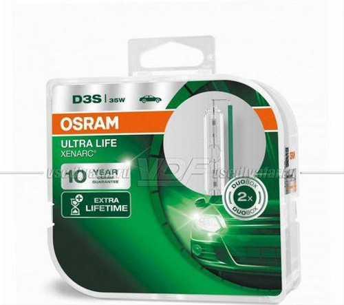 Ксеноновая лампа osram D3S Xenarc Ultra Life 35W 2