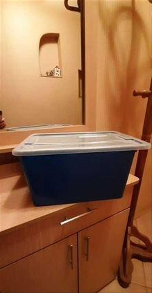 Контейнер пластиковый с крышкой IKEA