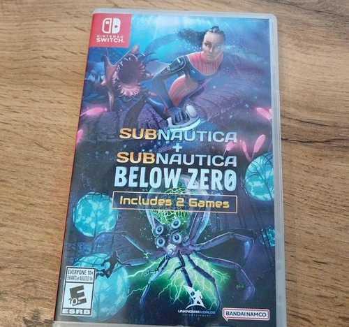 Игра subnautica на Nintendo switch 2 части