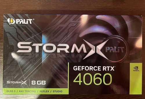 Новая Видеокарта Palit GeForce RTX 4060 StormX