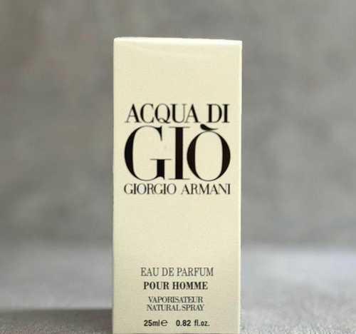 Giorgio armani acqua DI GIO духи, мини 25 мл