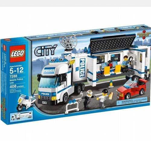 Lego city 7288 Выездная полиция